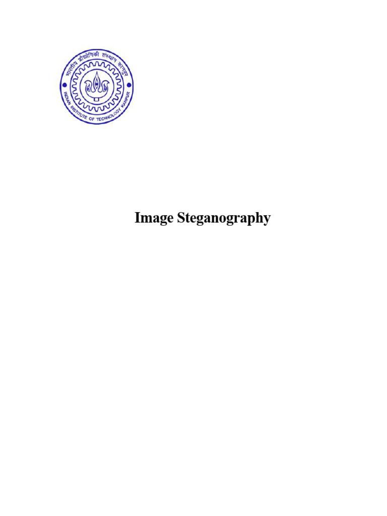 Image Steganography | PDF