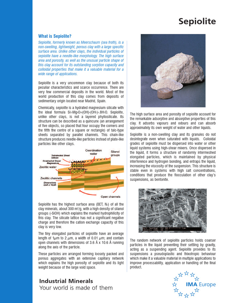 Sepiolite | PDF