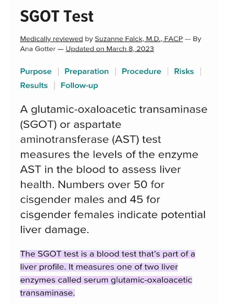 SGOT Notes English | PDF