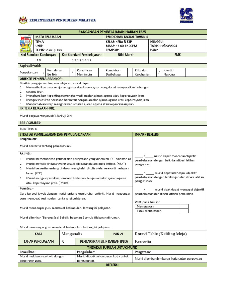 Khamis 28mac | PDF | Career & Growth | Self-Improvement
