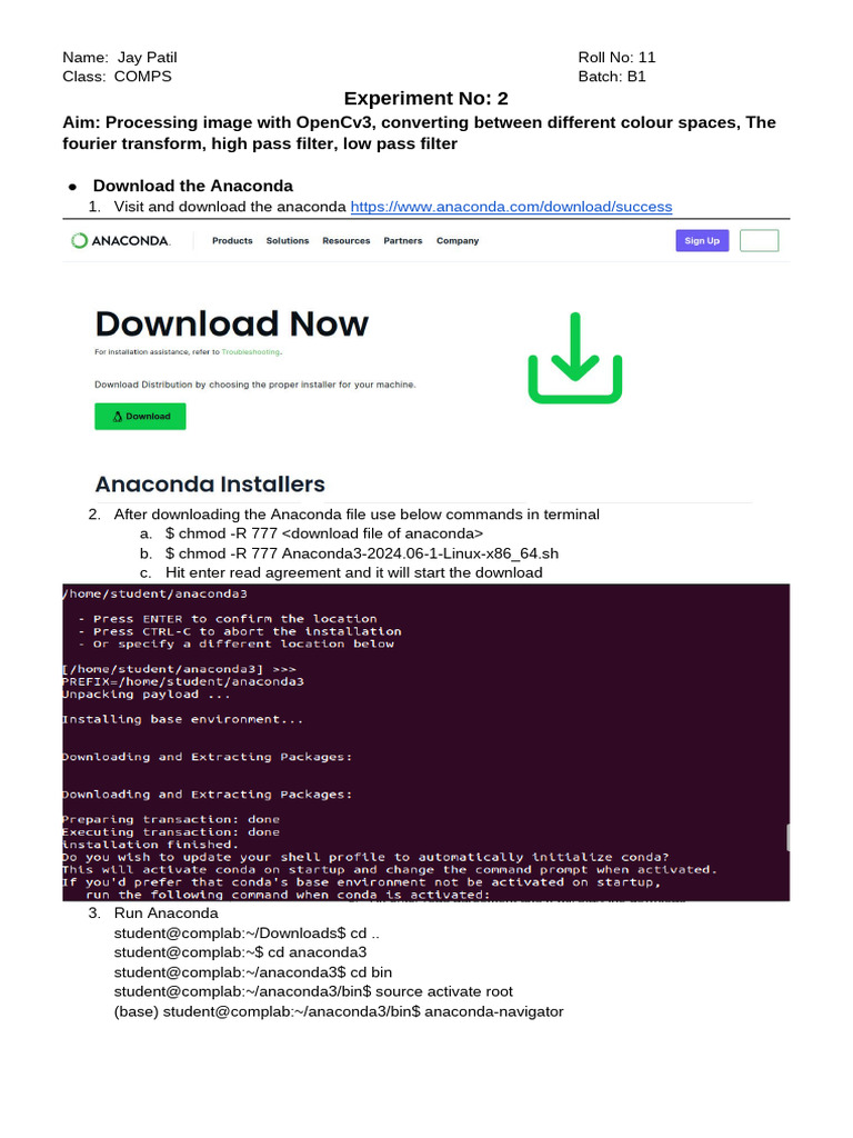 Experiment No - 2 | PDF