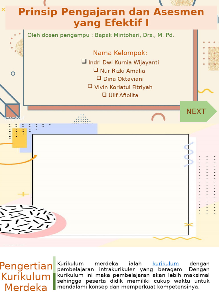 Pengertian Kurikulum Merdeka | PDF