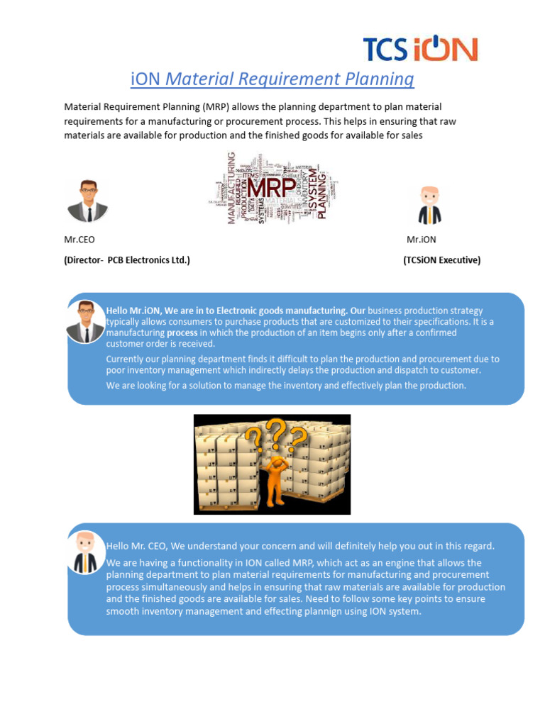 MRP Guide | PDF