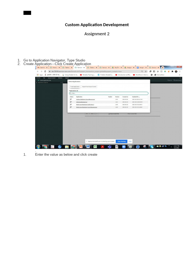 Service Now Assignment 2 | PDF