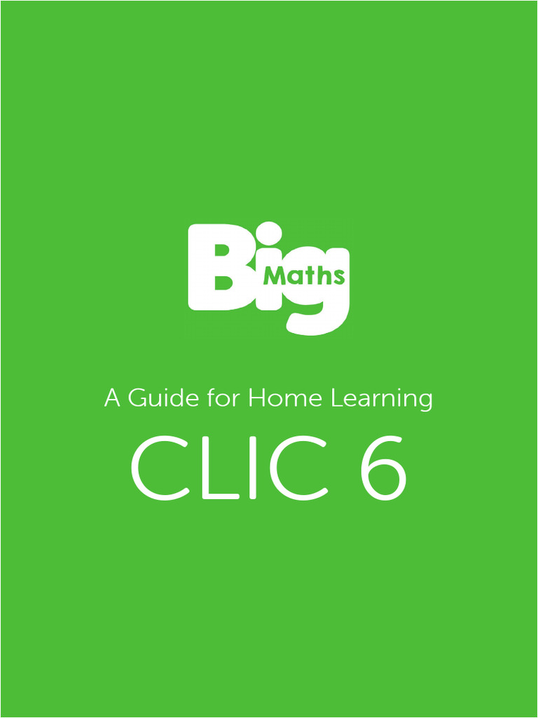 Clic 6 Parent Pack | PDF