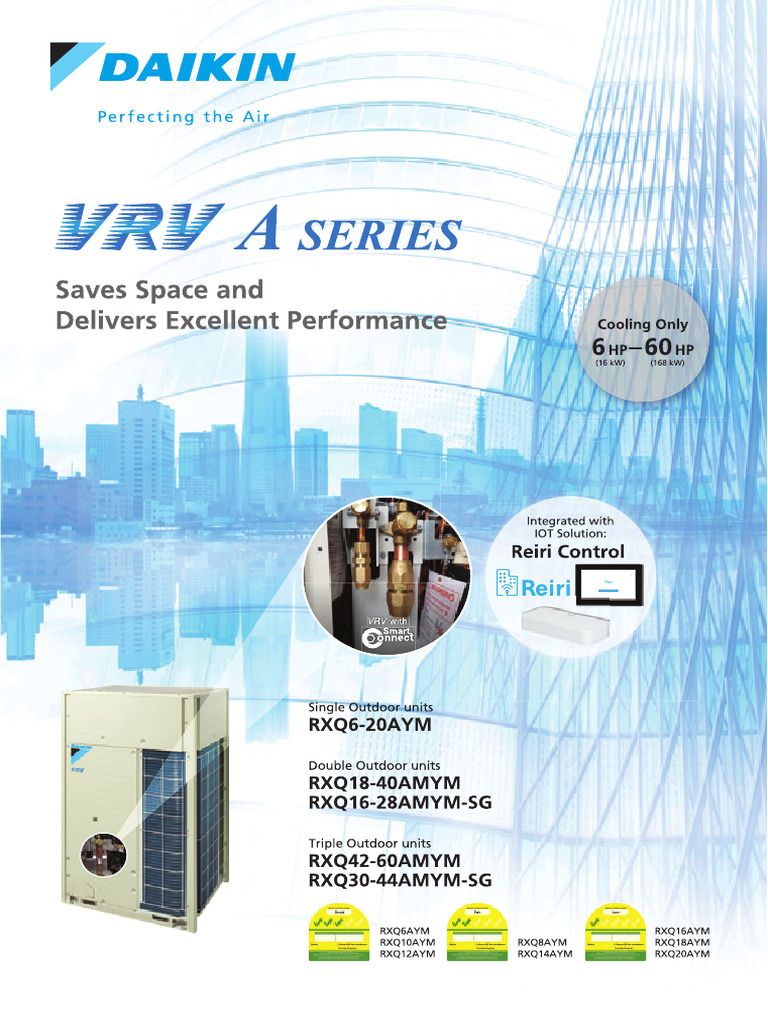 VRV A Series Catalog | PDF