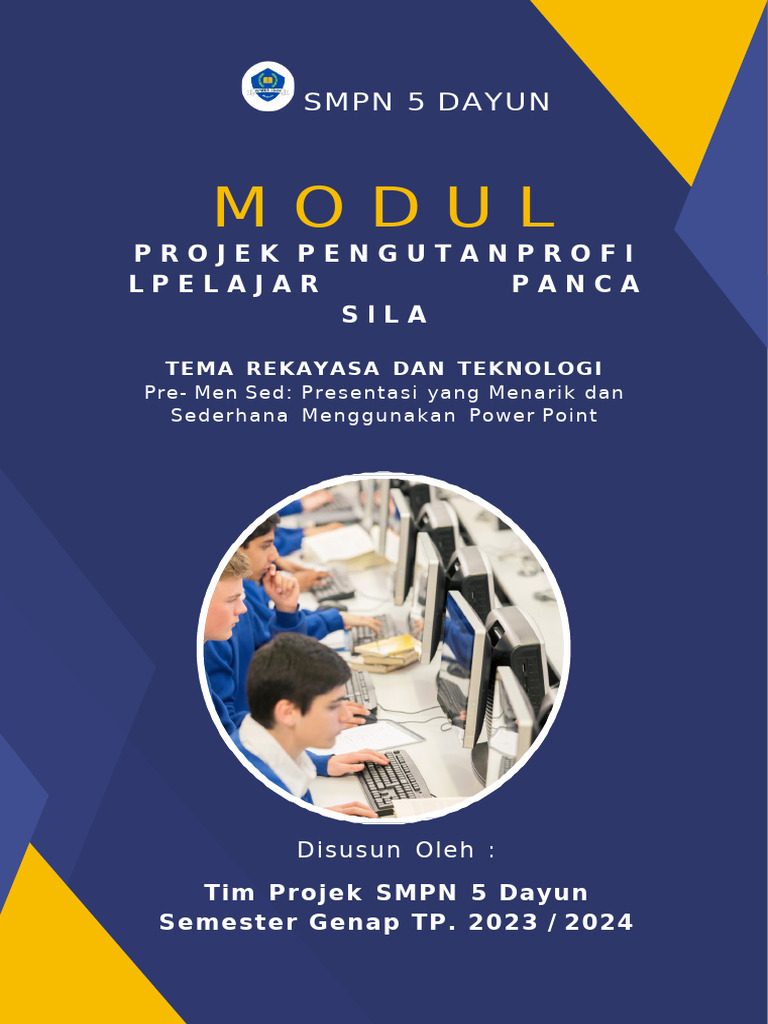 Fix Modul Proyek Kelas 7 SMPN 5 Dayun 2024 Semester Genap | PDF