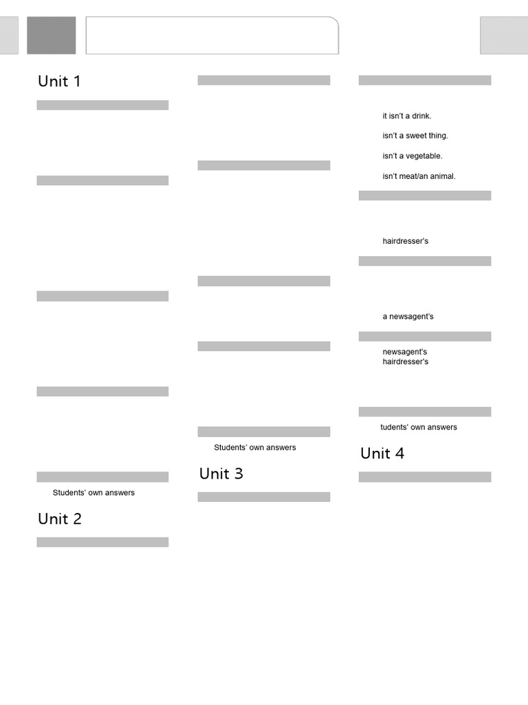 GI A1PLUS Vocabulary Higher AK | PDF