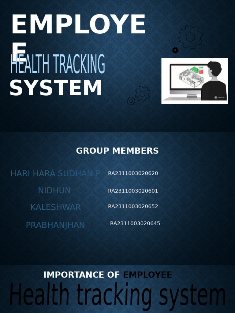 Batch-16 P1 Employeehealthtrackingsystem | PDF | Health Care | Business