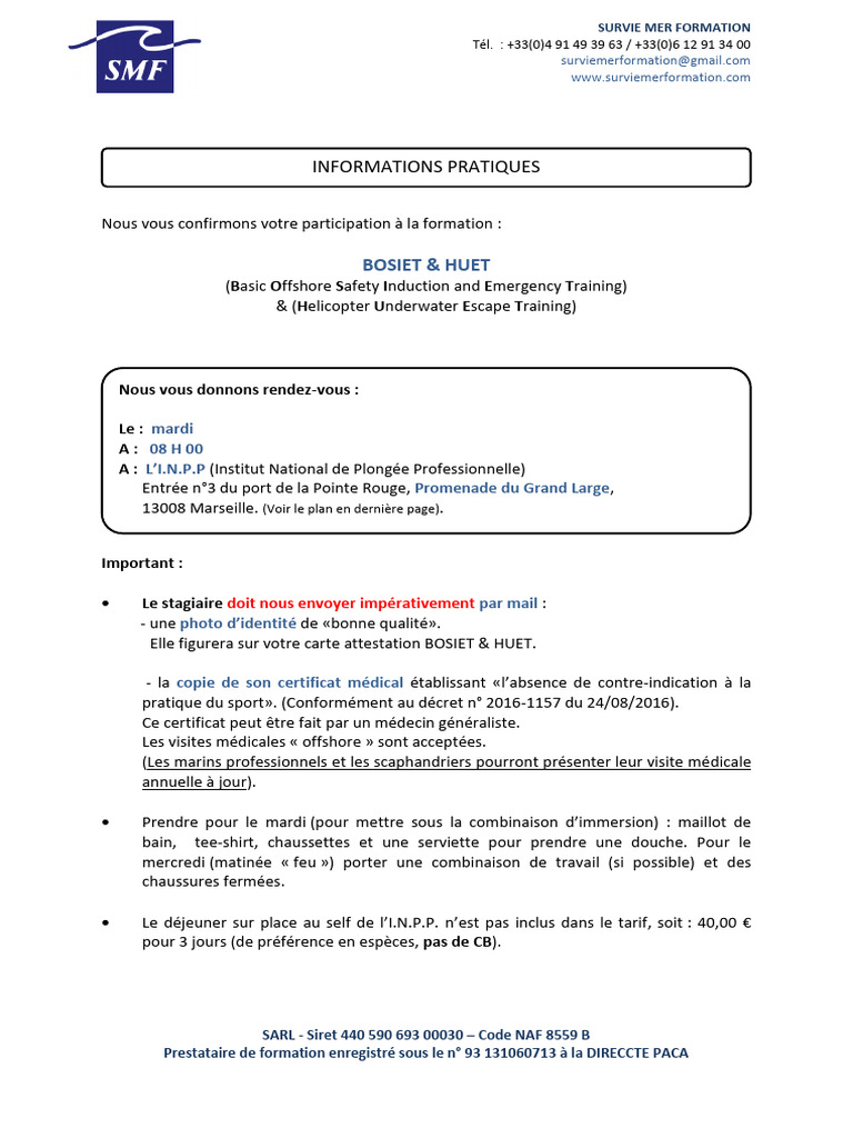 Convocation Au Stage | PDF