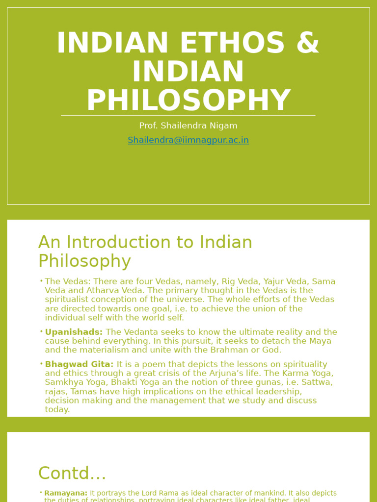 Indian Ethos 2 | PDF