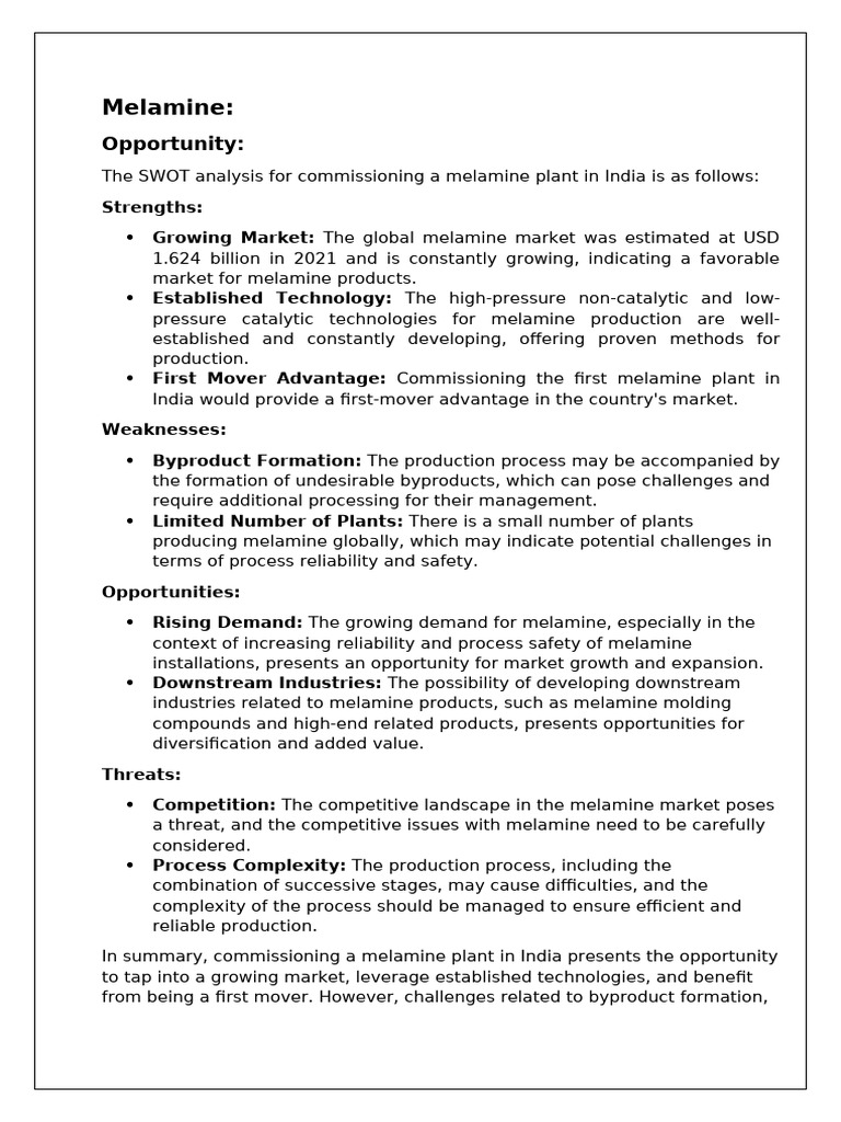 Melamine Formaldehyde | PDF