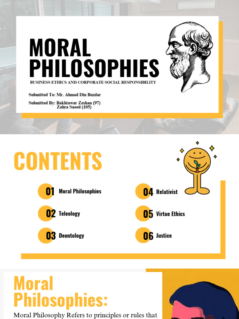 Moral Philosophies | PDF