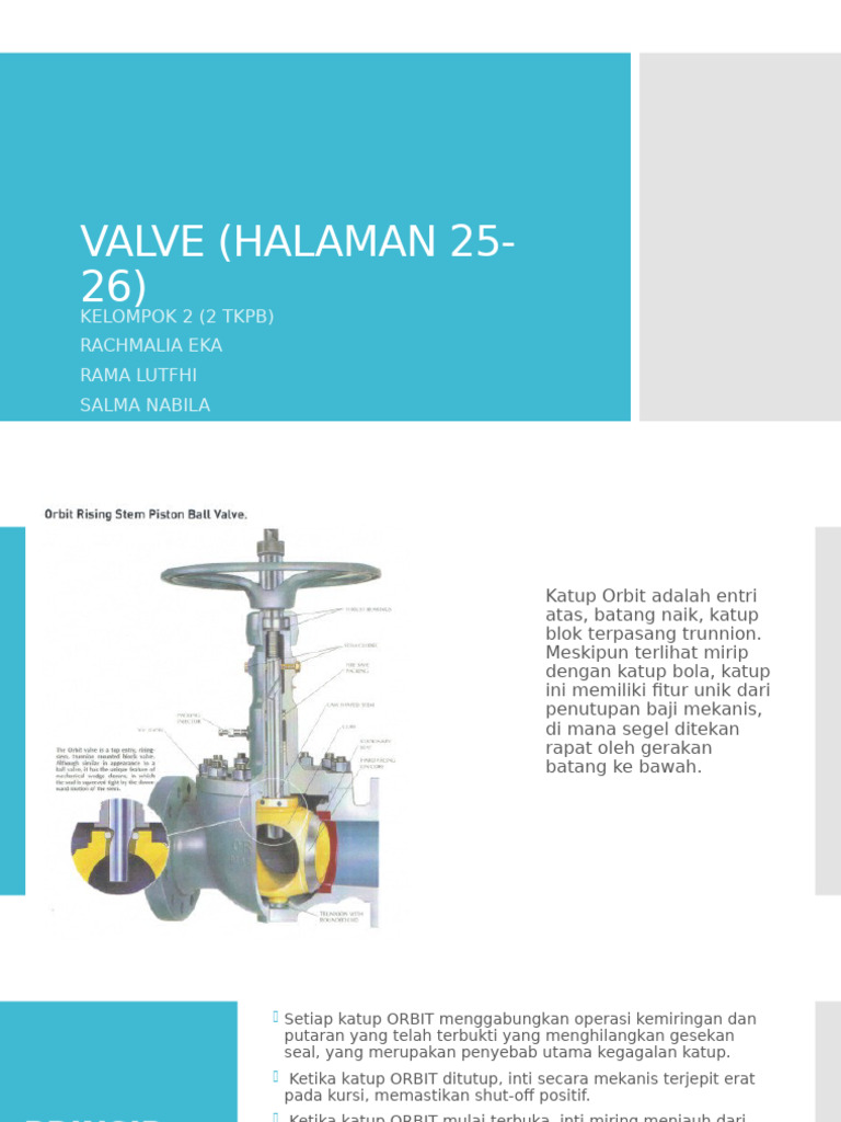 Valve (Halaman 25-26) | PDF