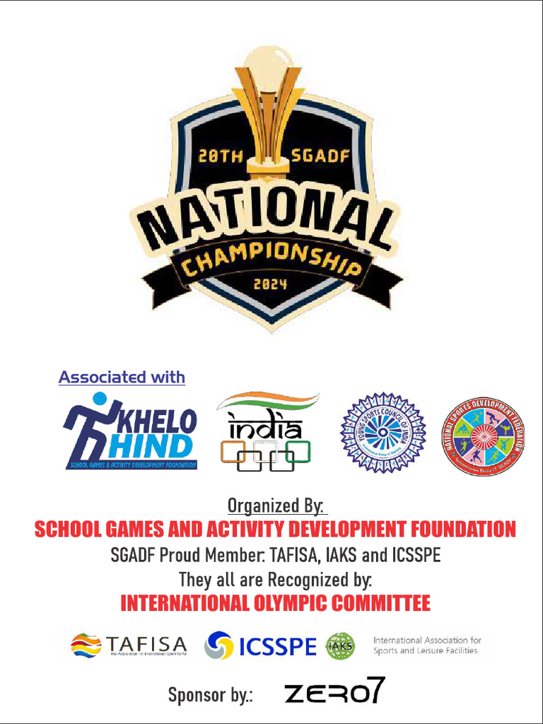 20th SGADF National Championship 2024 - October (7) - 1 | PDF
