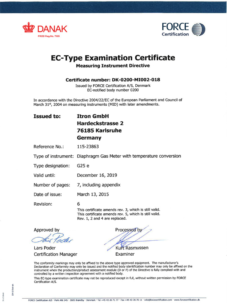 DK 0200 MI002 018 - Rev6 | PDF