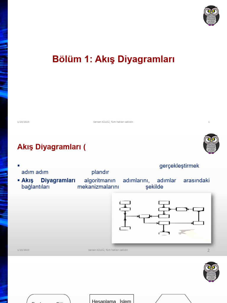 Bolum 01 Akis Diyagramlari | PDF