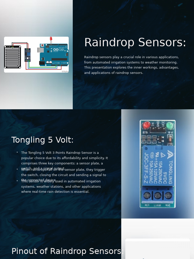 Raindrop Sensors | PDF