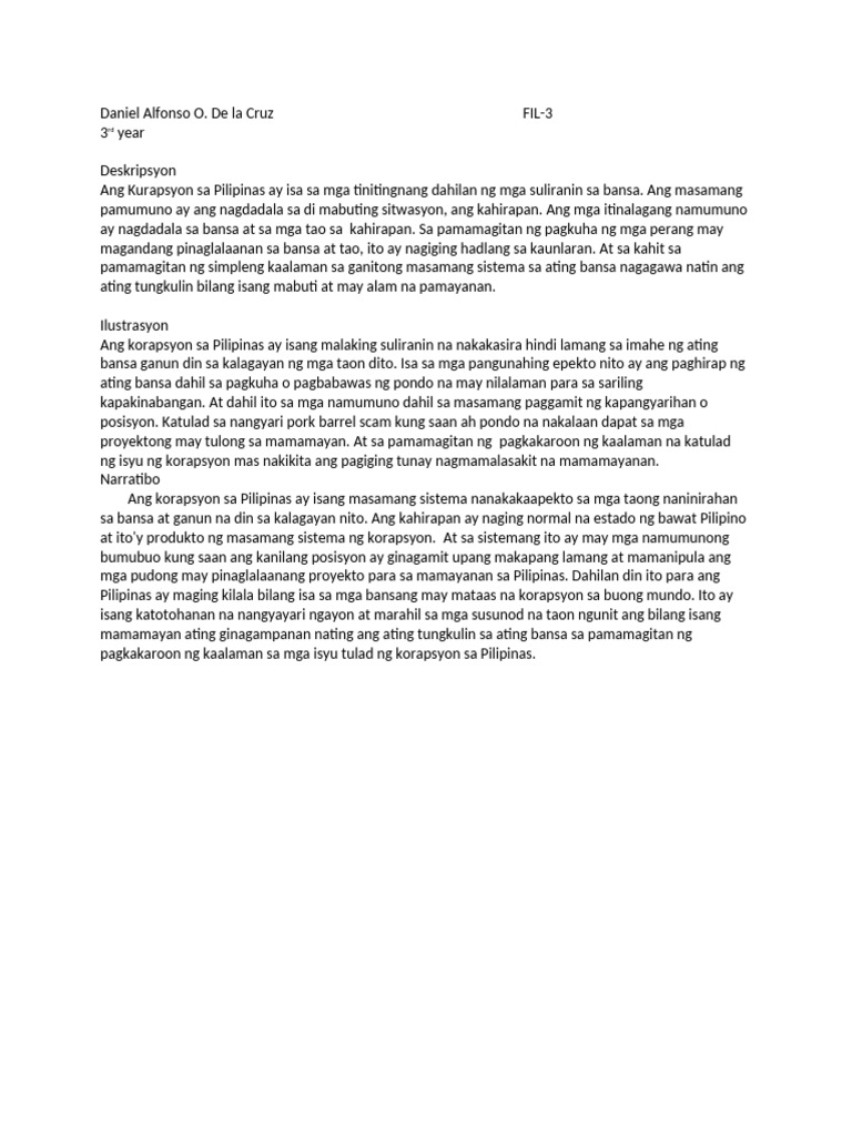 Daniel Alfonso 1 | PDF