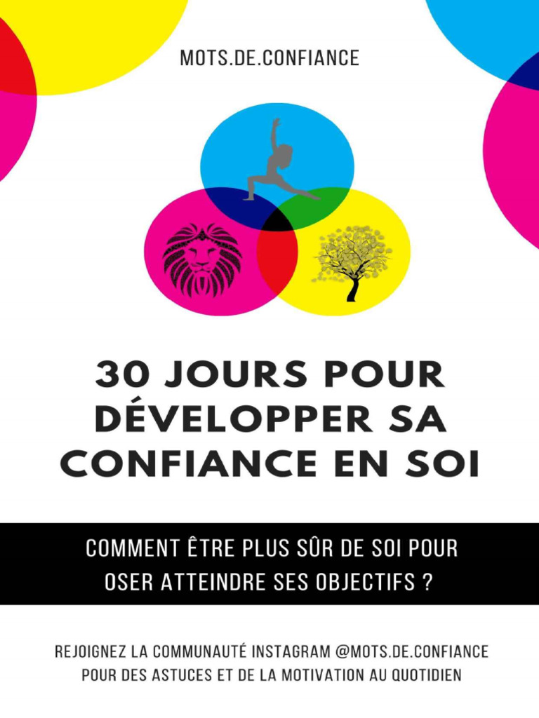 30 Jours Pour Developper Sa Con - Mots de Confiance | PDF