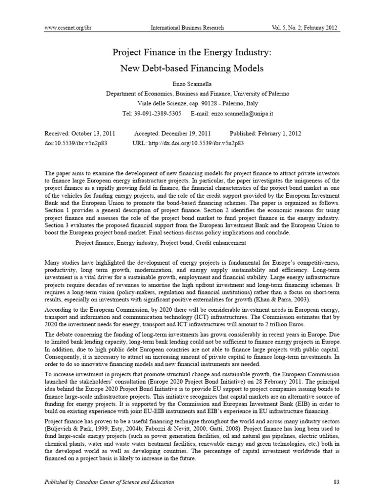 New Debt-Based Financing Models | PDF