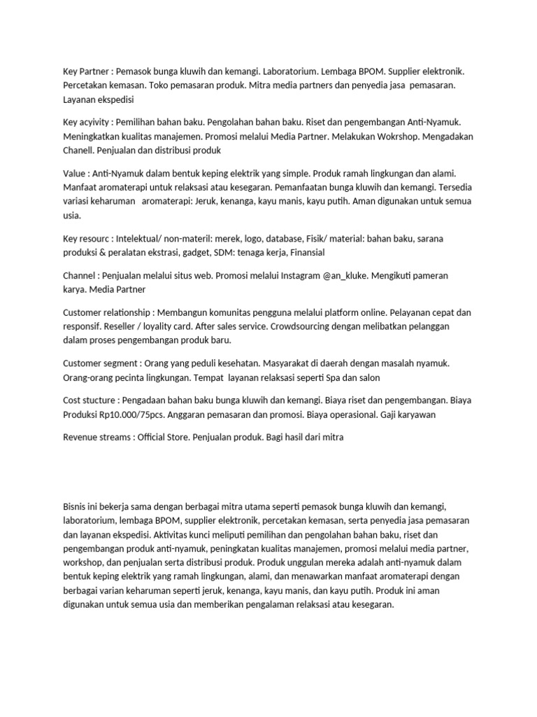 Pentingnya Key Partner | PDF