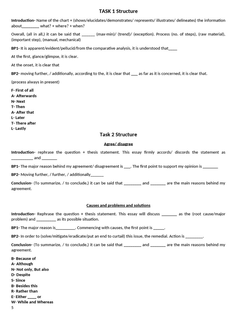 TASK 1 Structure | PDF | Career & Growth | Language Arts & Discipline
