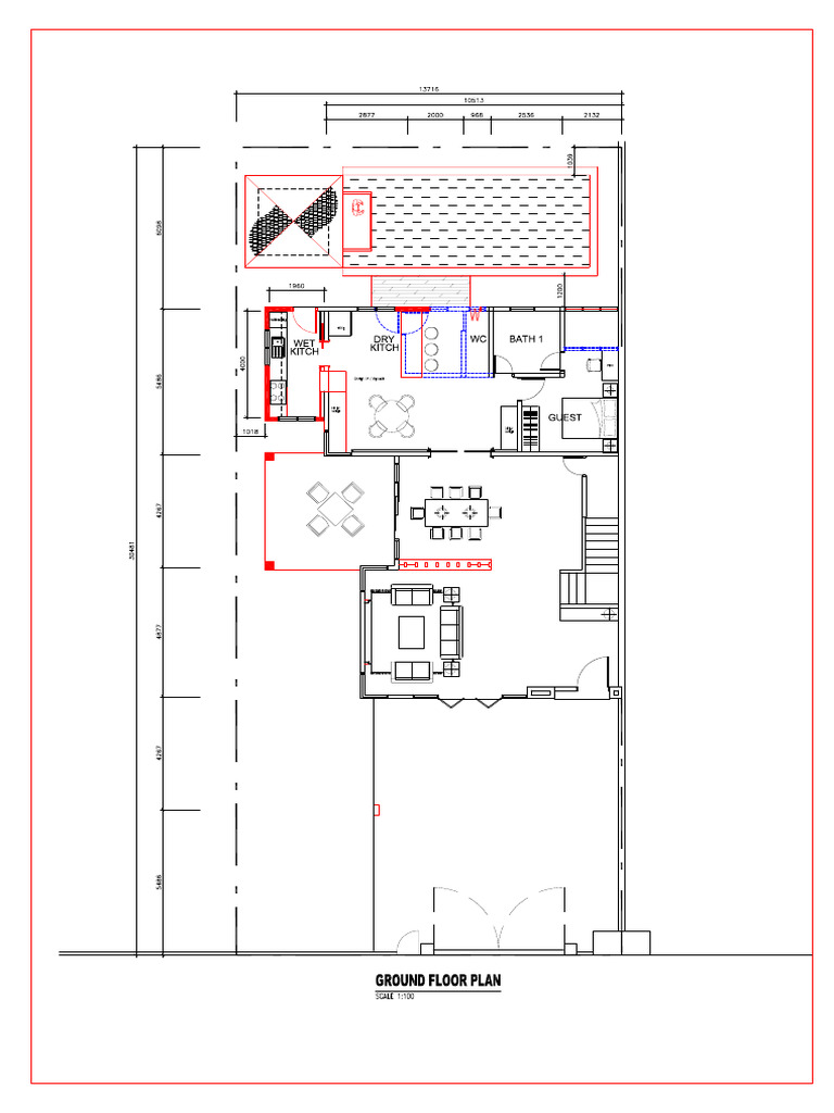 Kajang Floor Plan Layout1 GRD | PDF