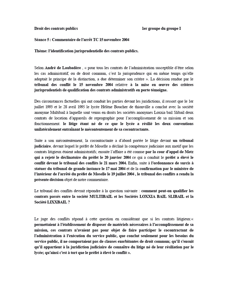 Séance 5 Rectification DDCP 1 | PDF