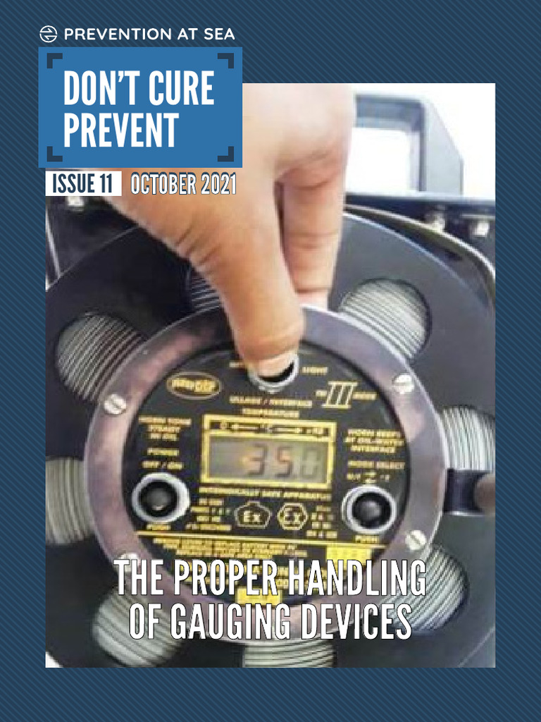 The Proper Handling of Gauging Devices | PDF