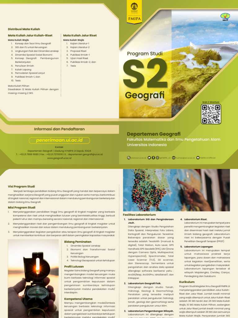 Brosur-Program-Studi-S2-Ilmu-Geografi | PDF