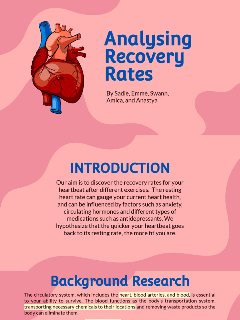 Analywing Recovery Rates | PDF