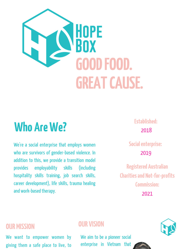 Hopebox - Who We Are 2022 | PDF