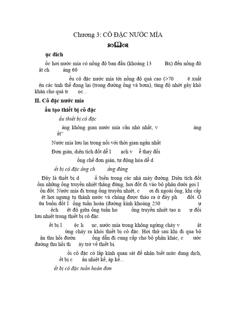 (123doc) - Giao-Trinh-Cong-Nghe-Che-Bien-Duong-Va-San-Xuat-Duong-Chuong-3 | PDF