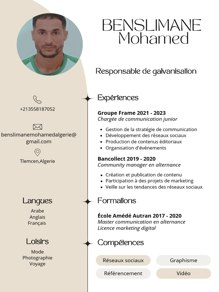 Mohamed Benslimane | PDF