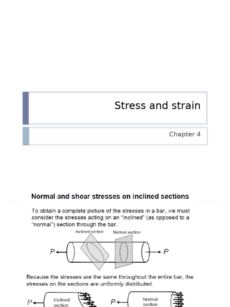 4 - Stress and Strain | PDF