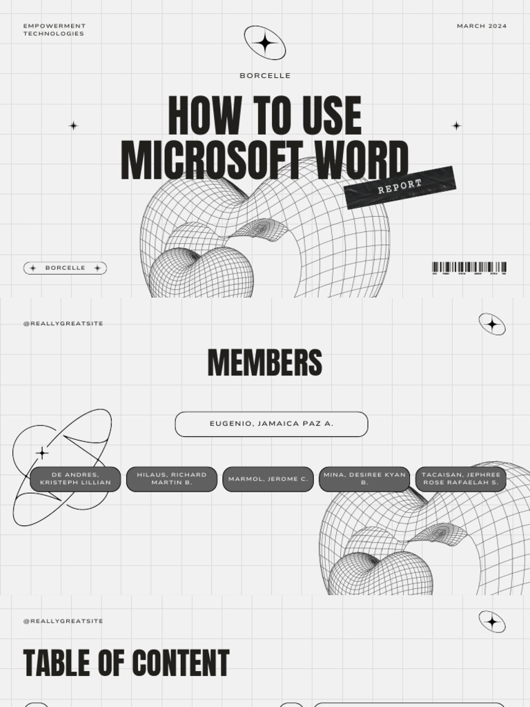 PETA #2 - How To Use Microsoft Word | PDF