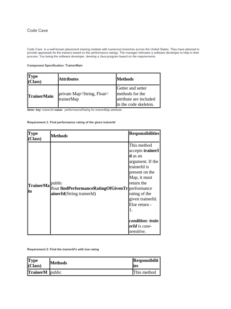 Code Cave - Collections - Model Question | PDF
