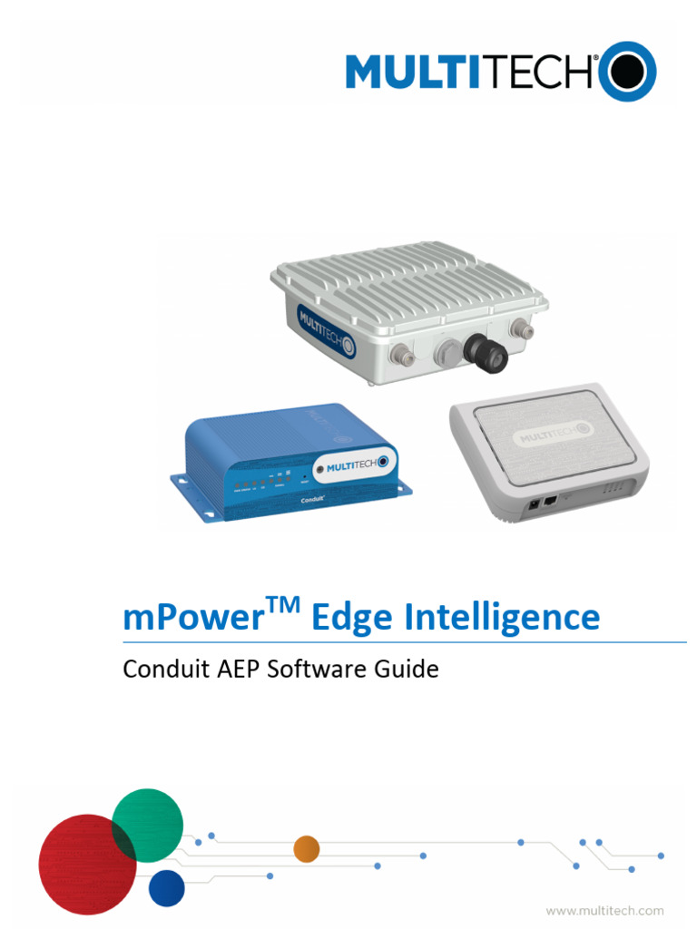 Multitech MTCDTIP-267A-868 - Mpower Edge Intelligence | PDF