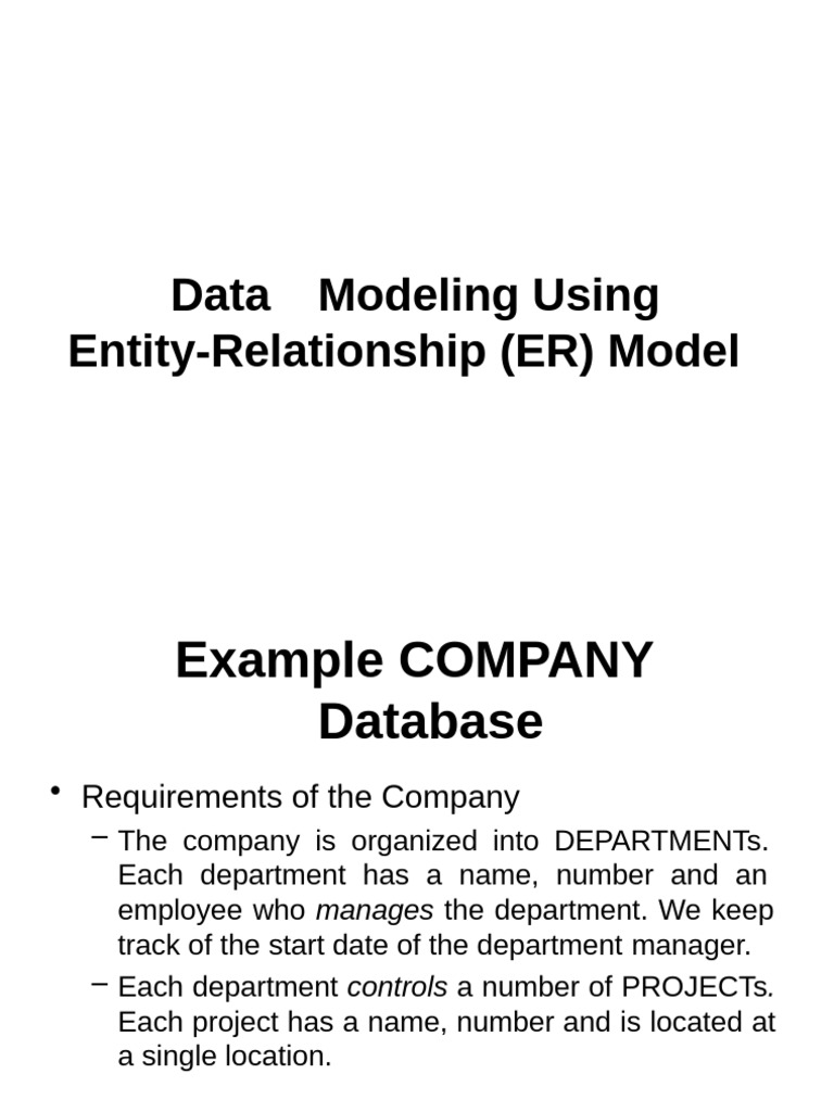 CH-2 ER Diagram | PDF