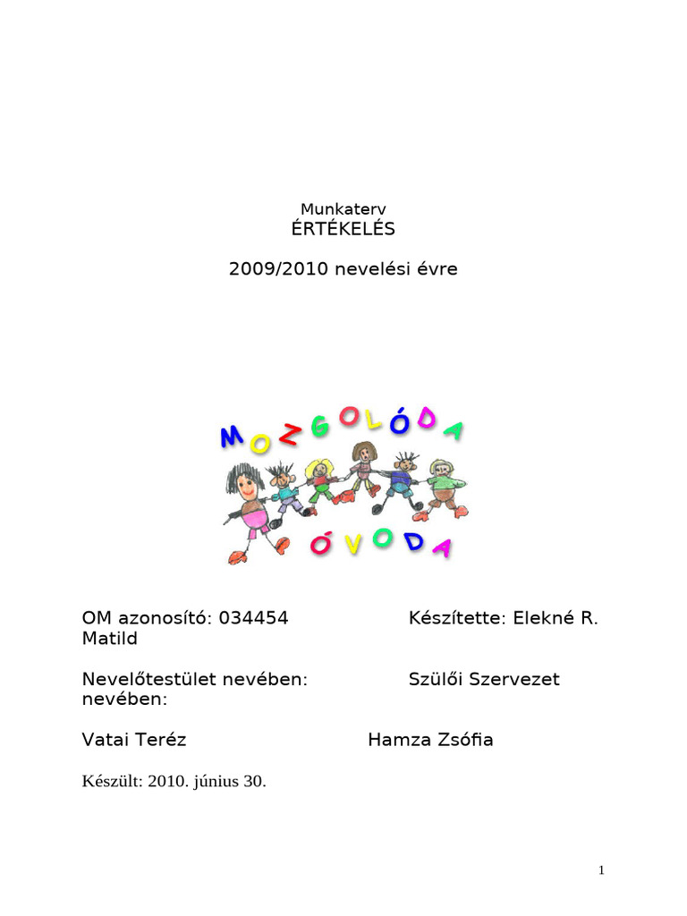 Mozgoloda Ovoda-2010ertekeles | PDF