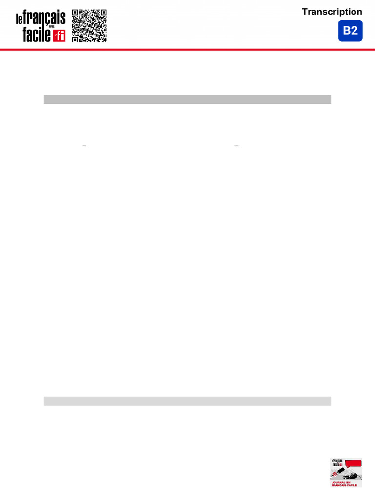 Rfi b2 20240918 Notre-Dame Decouverte Inattendue Transcription-1 | PDF | Young Adult