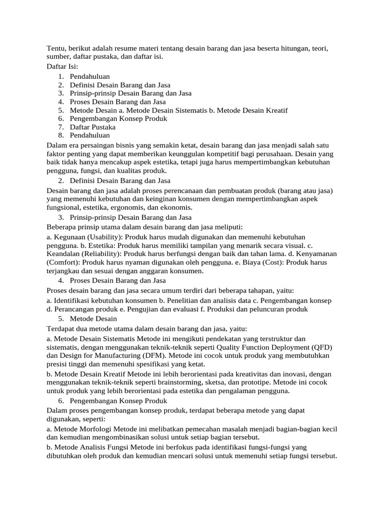 Tugas Manajemen Operasional | PDF