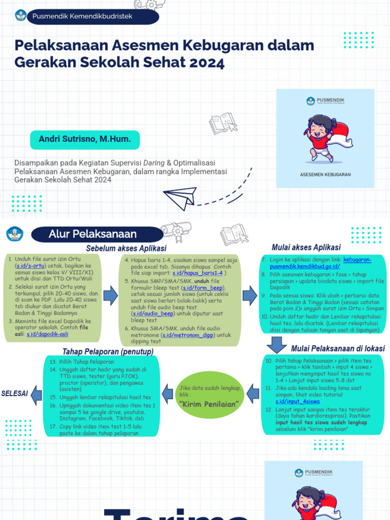 Panduan Asesmen Kebugaran GSS 2024 | PDF