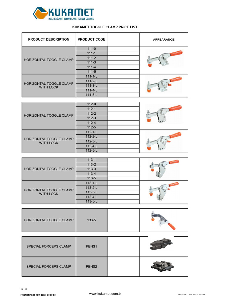 Price List-2015 | PDF