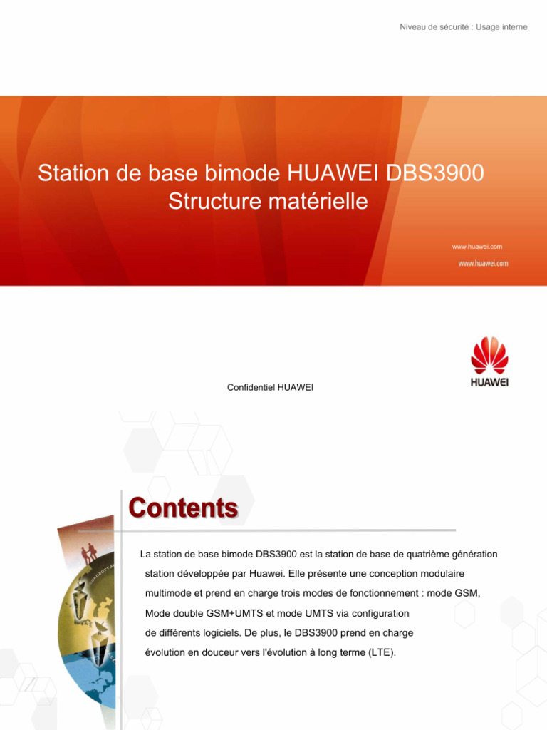 HUAWEI DBS3900 Datasheet | PDF