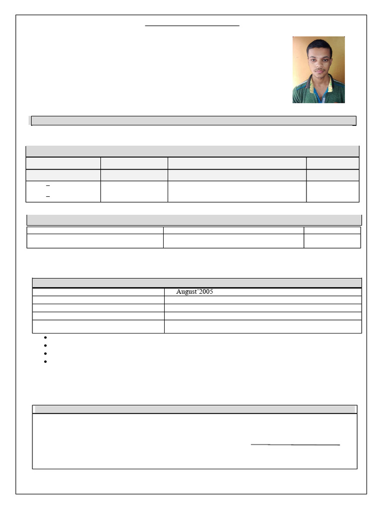 Sandip Paul CV | PDF