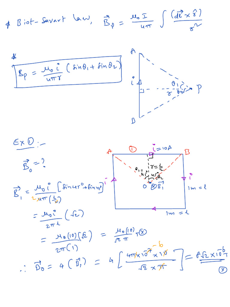 Fiitjee Physics Magnetics Worksheet | PDF
