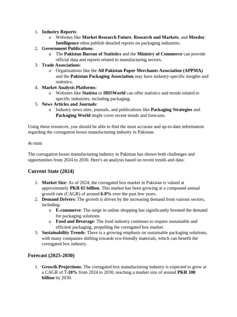 Industry Reports | PDF