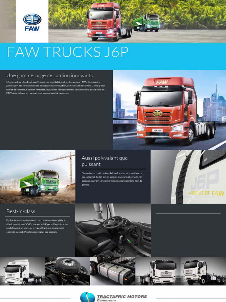 Brochure Faw Trucks j6p FR | PDF